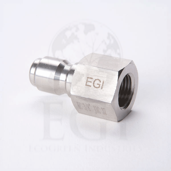 3/8" M QUICK CONNECT - 3/8" FJIC COUPLER – HighPrecisionGas.com