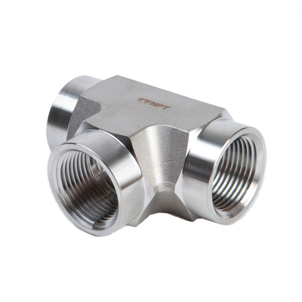 1" FNPT TEE – HighPrecisionGas.com